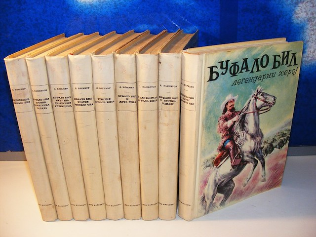 BUFALO BIL komplet 1-9