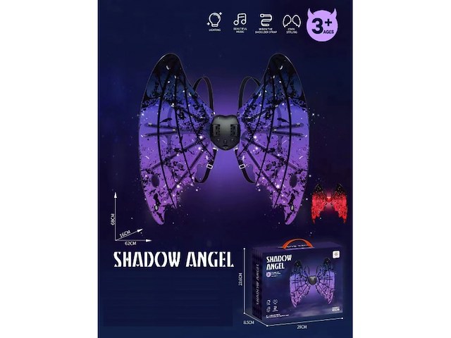 Shadow Angel svetleca krila sa efektima M850
