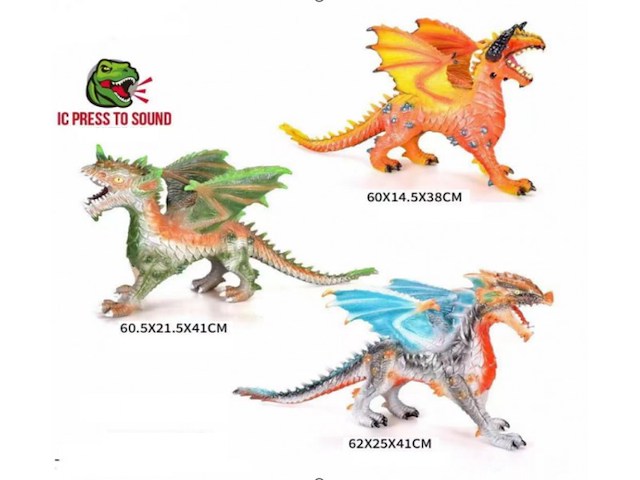 Igracka ZMAJ sa zvucnim efektima