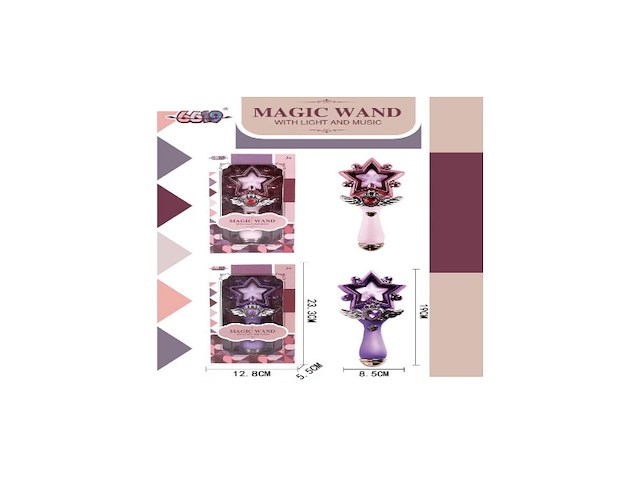 Muzicki magicni stapic sa svetlosnim efektima А190-12А
