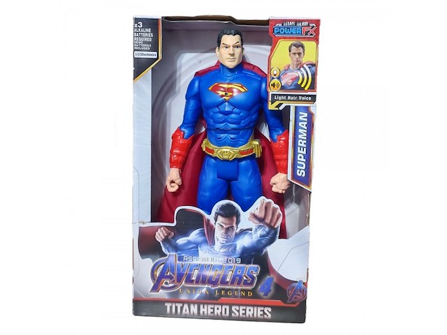 Superman akciona figura sa efektima