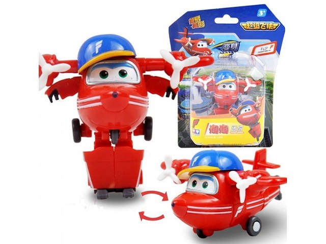 SUPER WINGS Transforming - Super Krila JETT