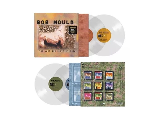 Bob Mould The Last Dog and Pony Show 2 x Clear vinyl