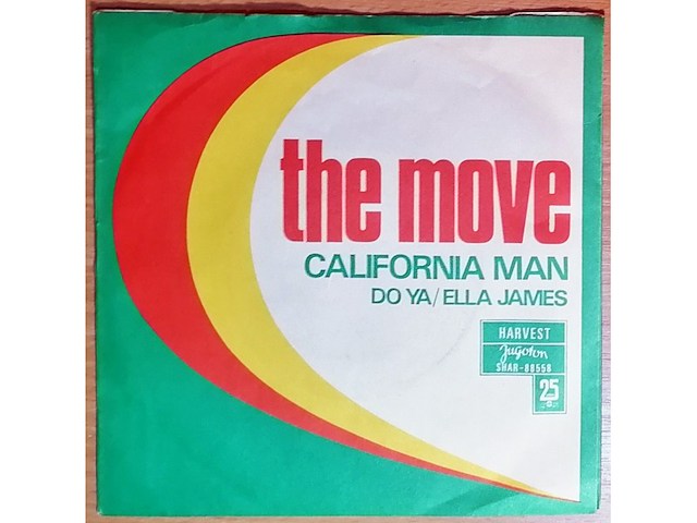 EP MOVE, the - California Man (1972) VG+/M, odlična