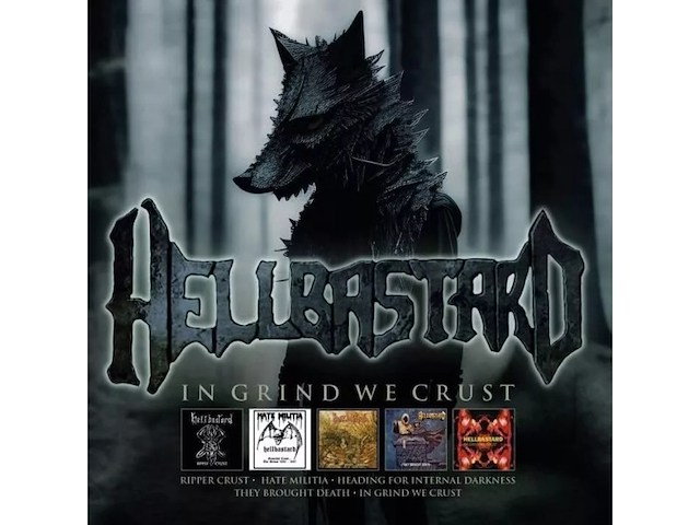 Hellbastard In Grind We Crust 4CD Box Set