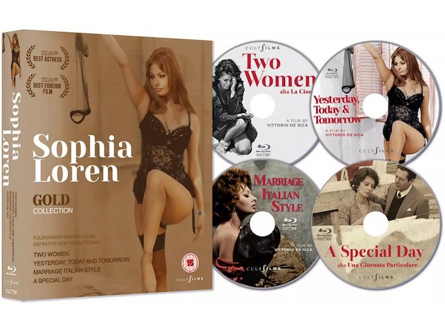 Sophia Loren Gold Collection Blu-ray Box Set