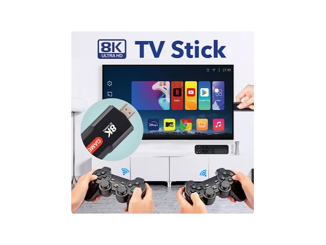 Stick sa 10000 igrica Android 5G 8K