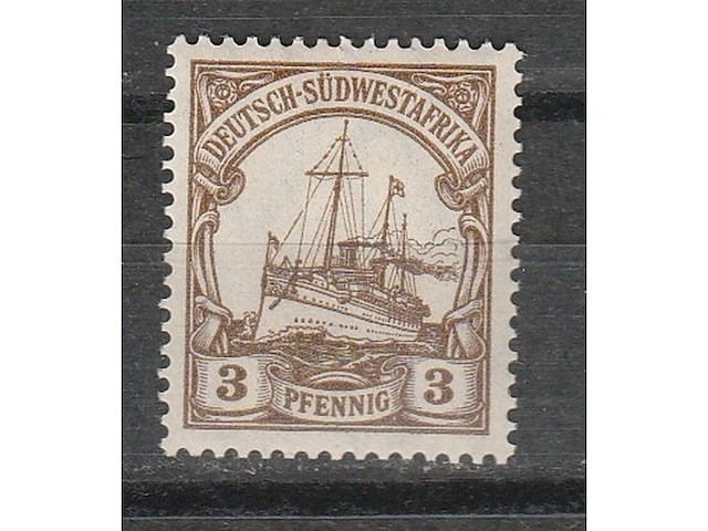 Deutsch-Südwestafrika - 1907 - SMS Hohenzollern - MNH