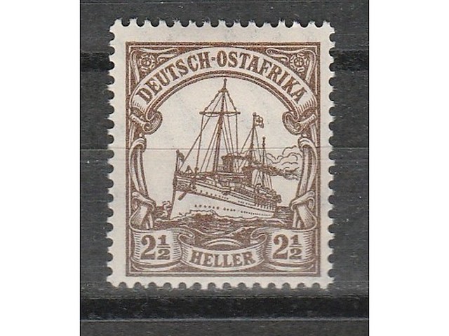 Deutsch-Ostafrika - 1906 - SMS Hohenzollern - MNH