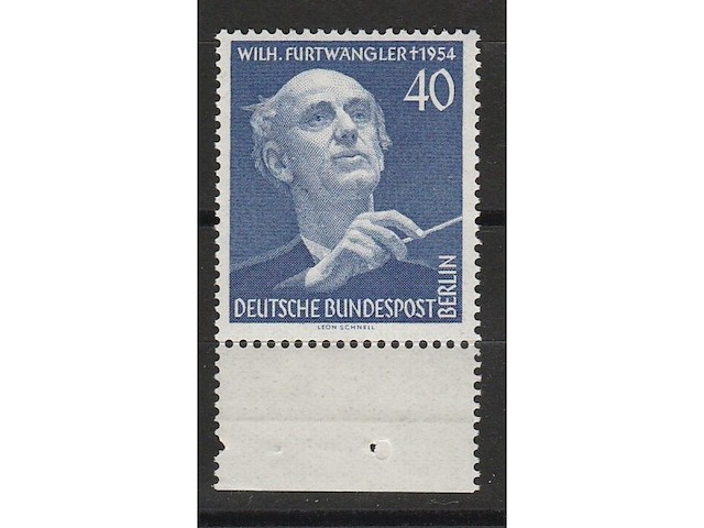 Berlin - 1955 - Wilhelm Furtwängler - MNH