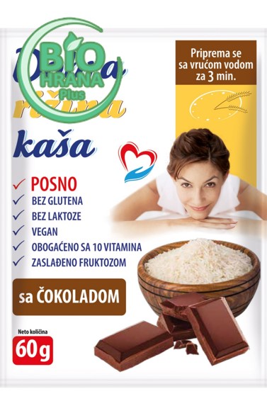 Rižina kaša čokolada 65g
