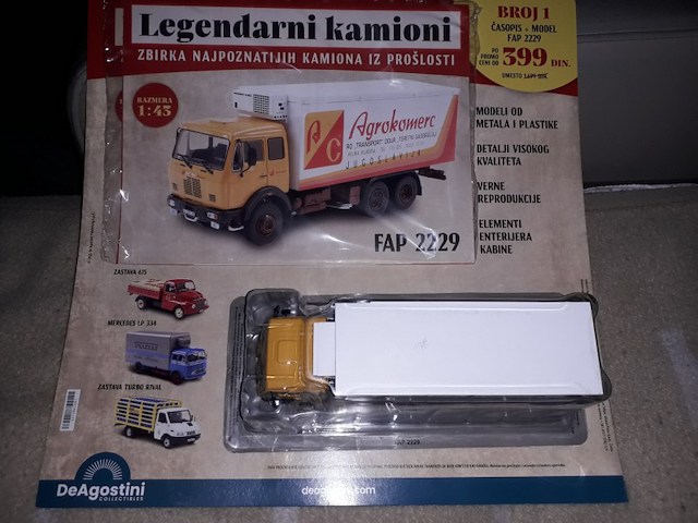 Legendarni kamioni broj 1 * FAP 2229 *