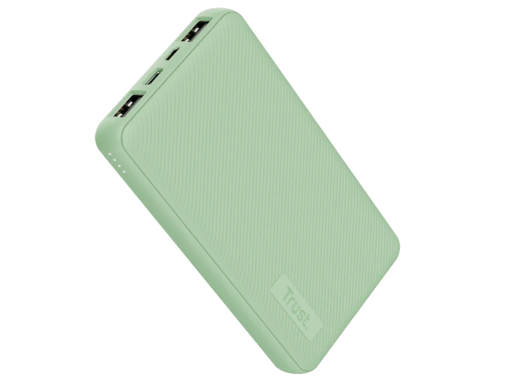 Eksterna baterija TRUST Primo 10.000mAh ECO powerbank/zelena