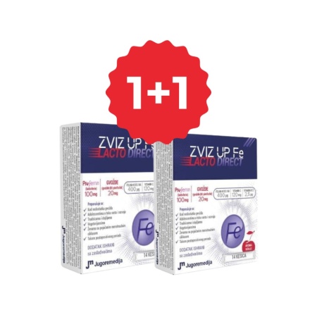 Zviz Up Fe Lacto direct 1+1 gratis