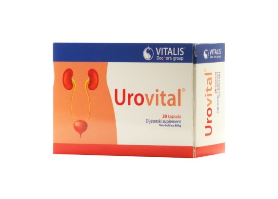 Vitalis Urovital 20 kapsula