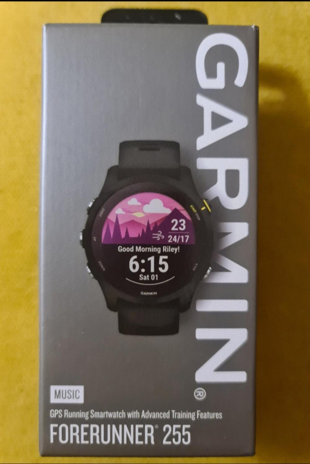 Garmin FORERUNNER 255 MUSIC Black 46mm NOV