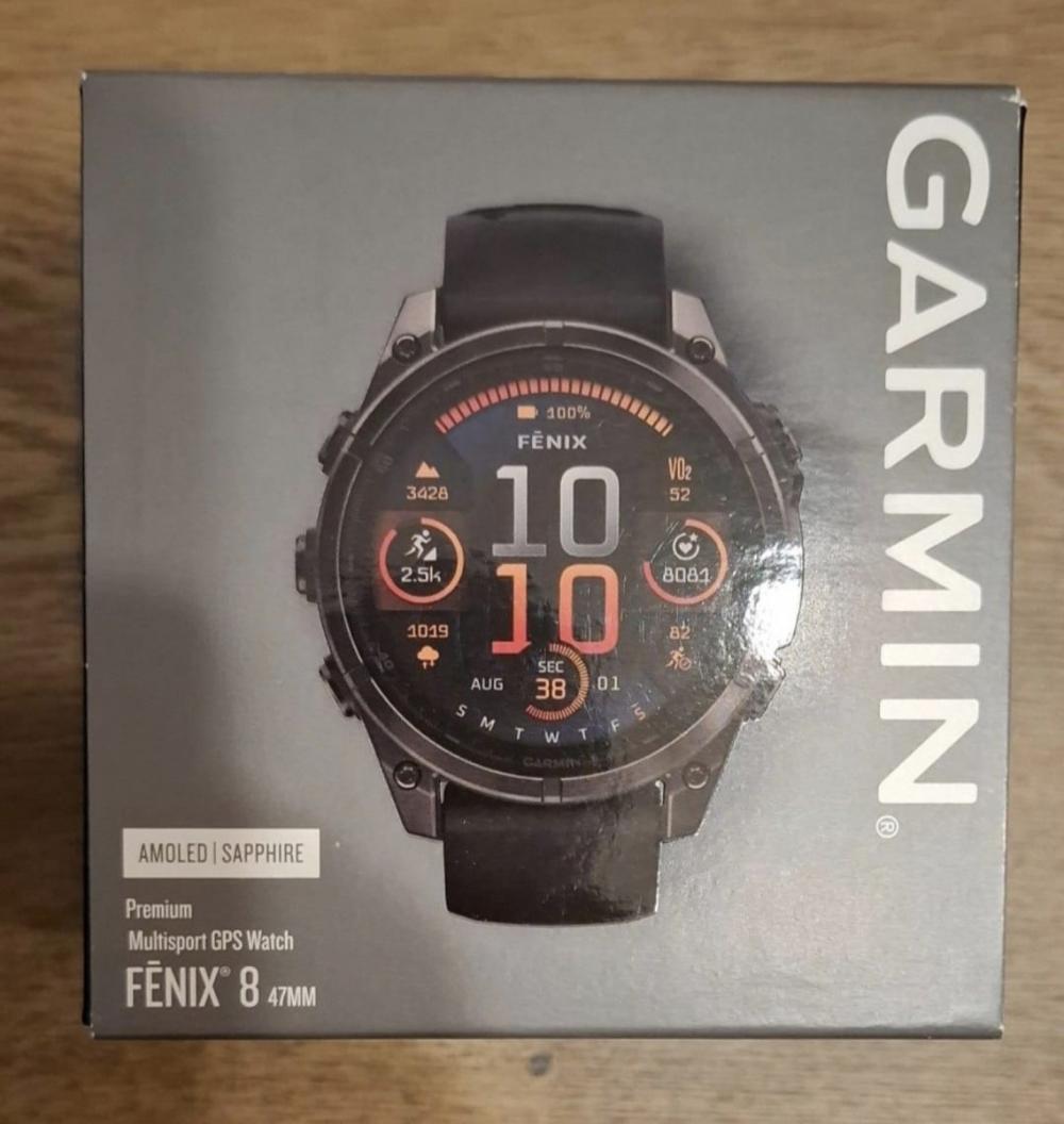 Garmin FENIX 8 SAPPHIRE AMOLED 47mm Titanium NOV