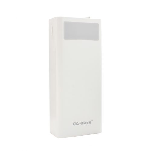 Power bank prenosiva baterija Oxpower PD40 PD QC 22.5W 40000 mAh bela