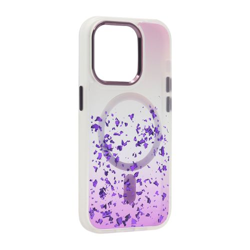 Futrola - maska GLITTERY MAGSAFE za iPhone 14 Pro (6.1) DZ01 (MS)