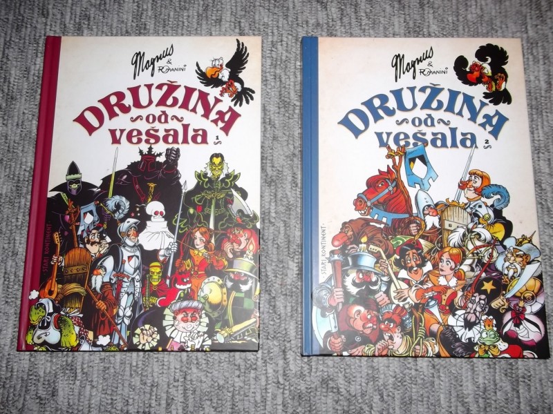 DRUŽINA OD VEŠALA - Knjiga 1 i 2 (Čarobna knjiga)