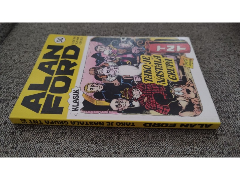 Alan Ford klasik 50 SC Tako je nastala grupa TNT