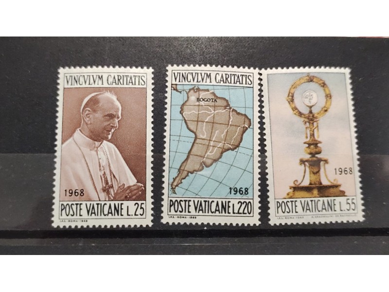 VATIKAN 1968 KOMPLET MNH