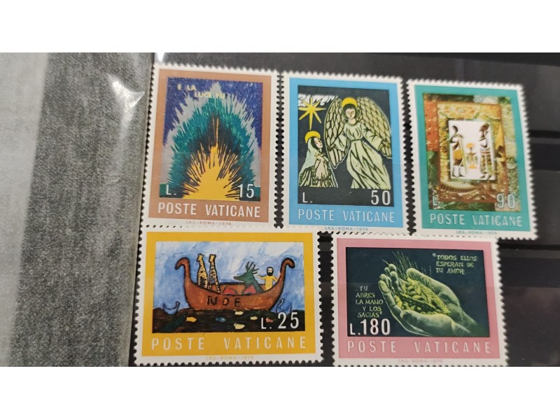 VATIKAN 1974 KOMPLET MNH