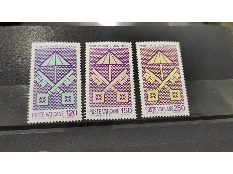 VATIKAN 1978 KOMPLET MNH