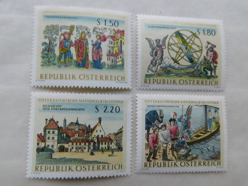 AUSTRIJA 1966 KOMPLET ČISTA SERIJA