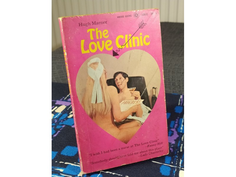THE LOVE CLINIC by HUGH MARNER - Pub. AWARD BOOKS -