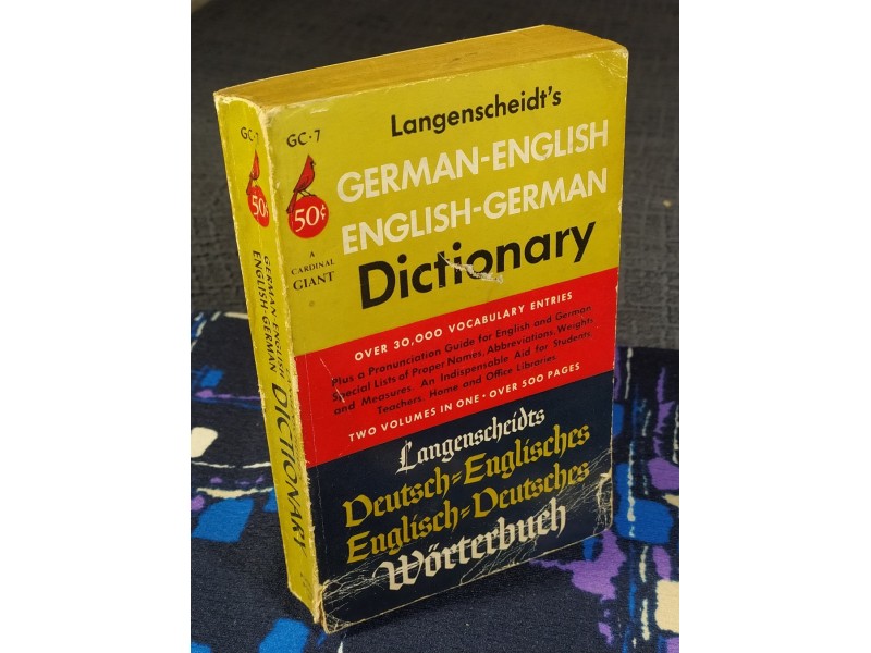 GERMAN-ENGLISH ENGLISH-GERMAN