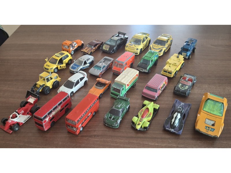 Vintage lot (majorette, matchbox, corgi, siku, burago)