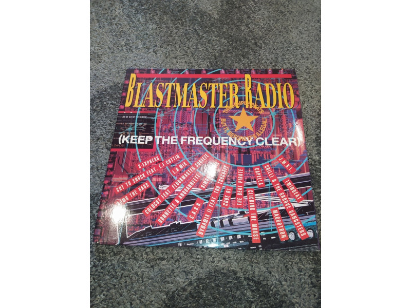 Blastmaster Radio (Keep The Frequency Clear) 1988 2xLP