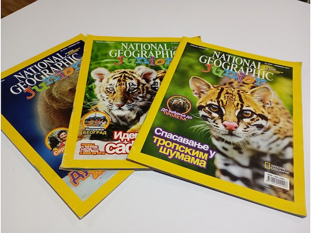 National Geographic Junior  brojevi 22,23 i 33