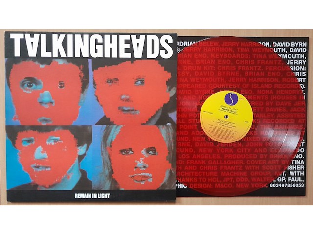 Talking Heads ‎– Remain In Light EU 2018 CRVENI VINIL