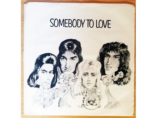 SP QUEEN - Somebody To Love / White Man (`76) PERFEKTNA