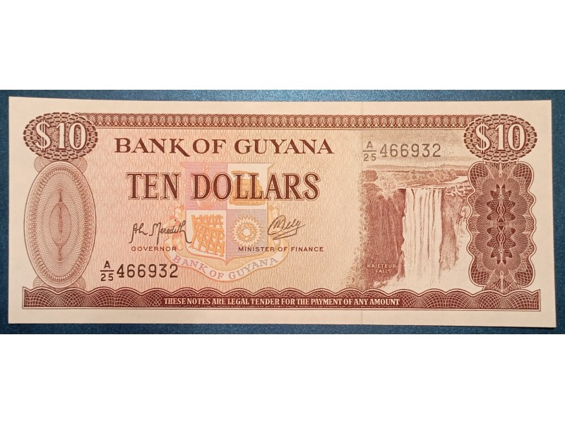 Gvajana - 20 dolara - 1960