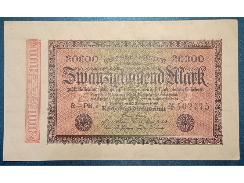 Nemacka - 20000 maraka - 1923