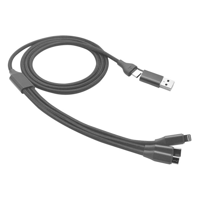 FLET 60W 6IN1 - USB / Type-C kabl za punjenje i prenos podataka, 6 u 1, 60W