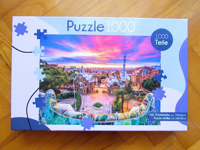 Puzzle Carstensen 1000 delova (Barcelona)