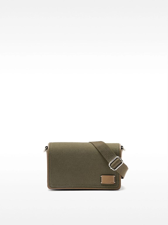 Canvas crossbody bag