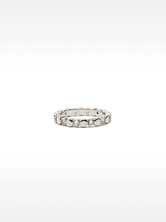 Zirconias circle ring