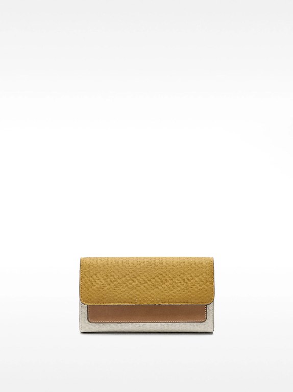 Colour block wallet