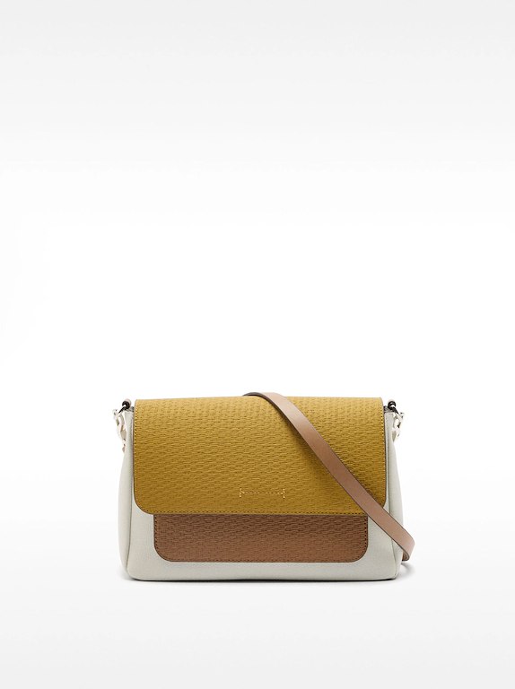 Color block crossbody bag