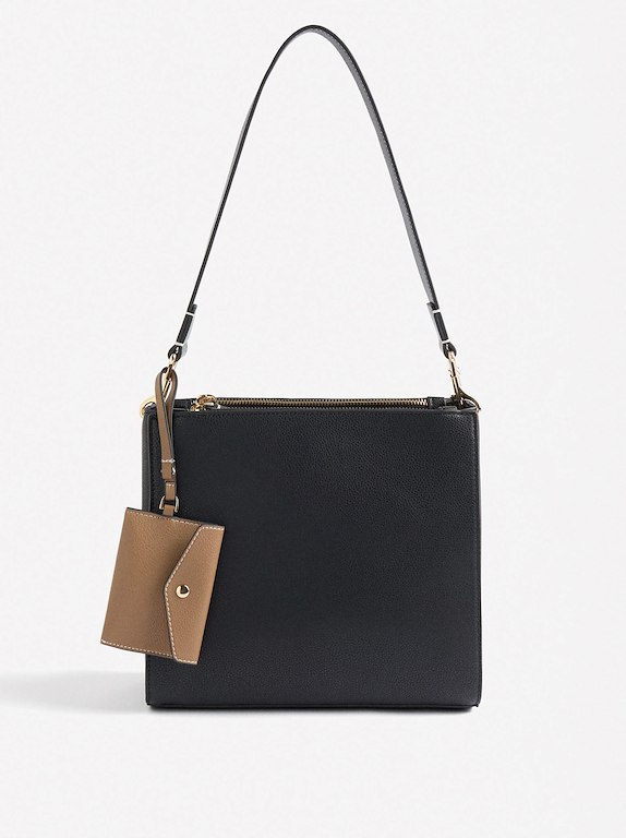 Shoulder bag with hanging