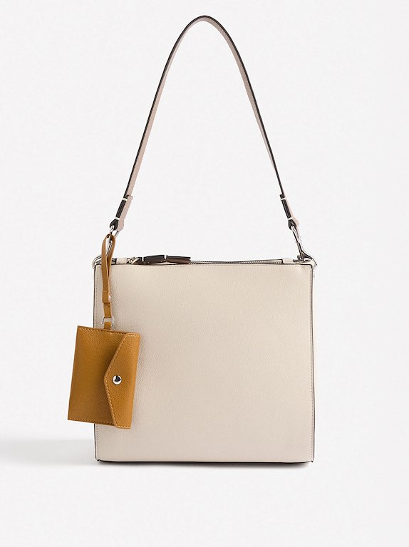 Shoulder bag with hanging