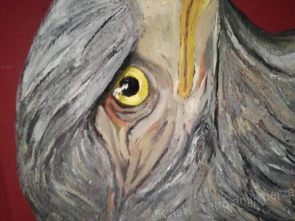 Strong eagle oil on canvas  Slava Markani!  ulje na platnu autor Slava