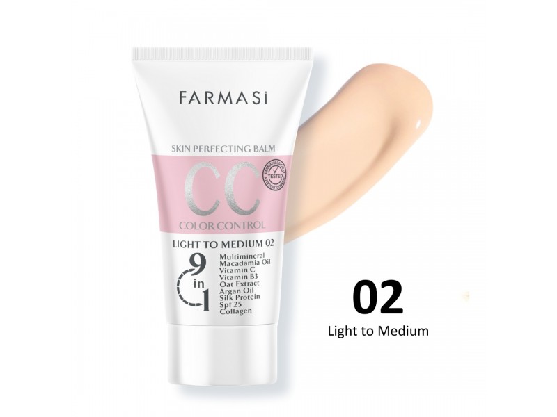 CC Krema nijansa Light to medium (Farmasi)