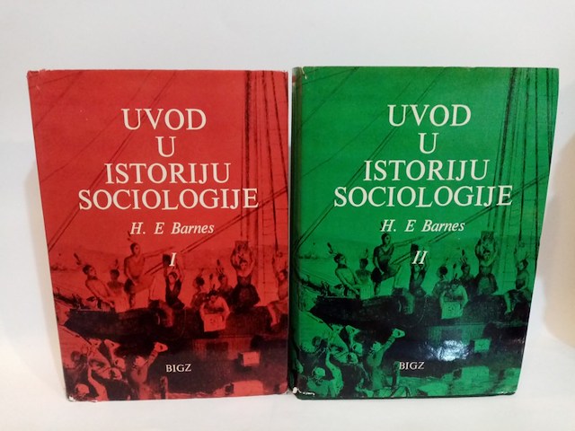 Uvod u istoriju sociologije 1-2,H.E.Barnes