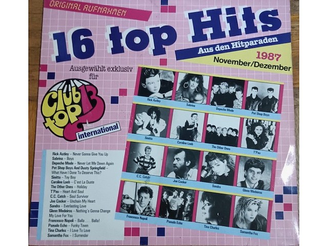 Various-16 Top Hits Made in Germany LP